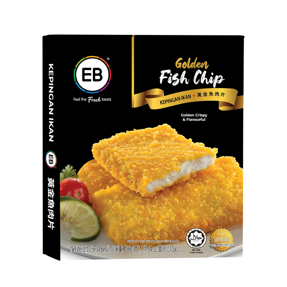 EB Golden Fish Chip 500g (Frozen)