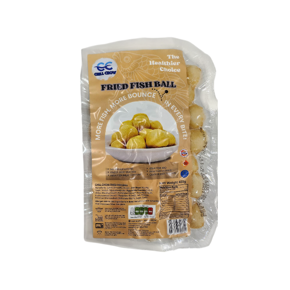 CHILL CHOW Family Pack Fried Fish Ball 400g (Frozen)