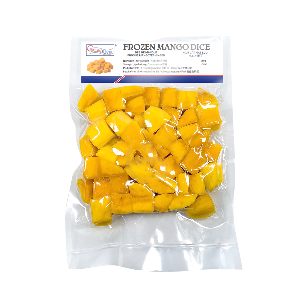 White River Frozen Mango Dice 250G (Frozen)