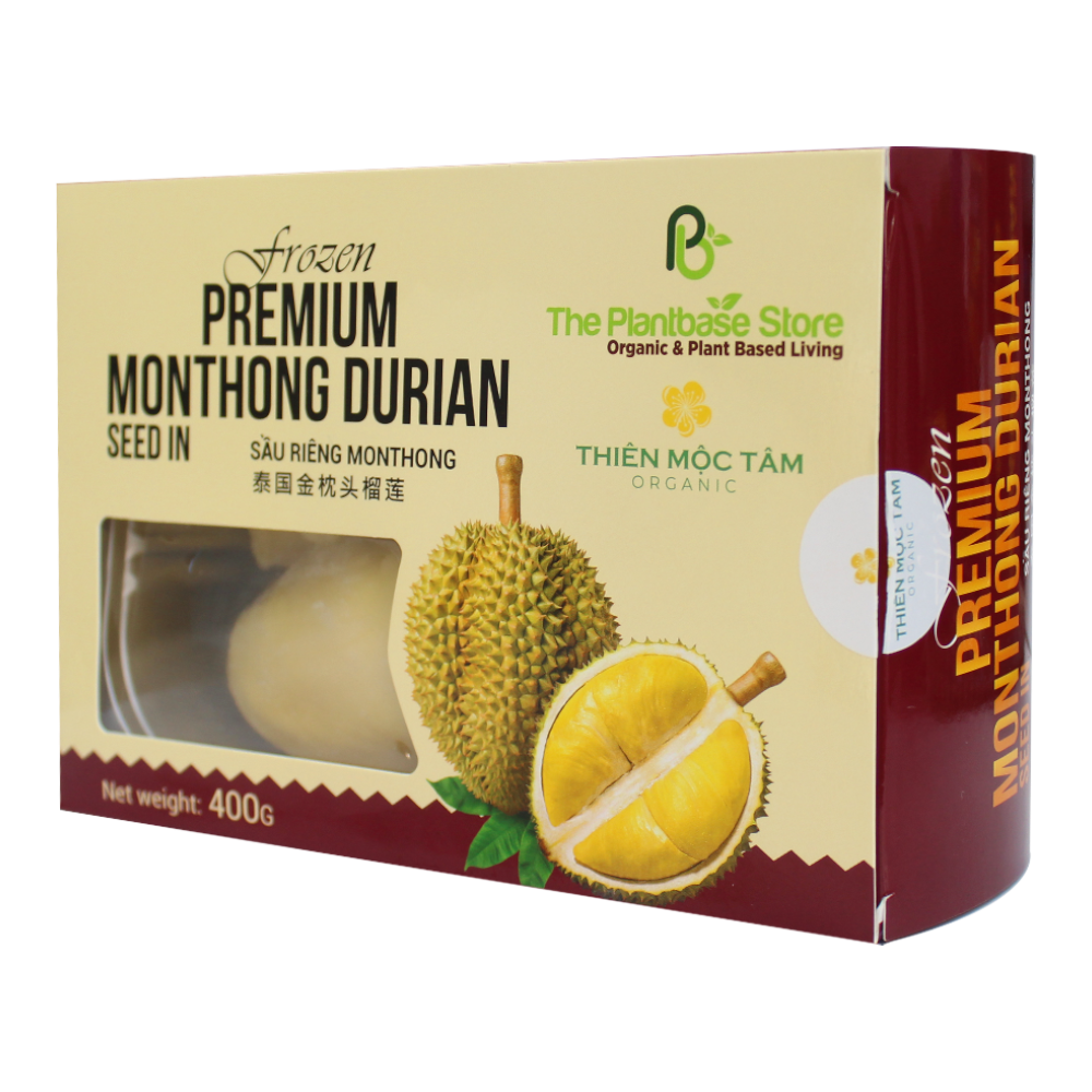 THE PLANTBASE STORE Frozen Premium Monthong Durian Seed In 400G (Froze