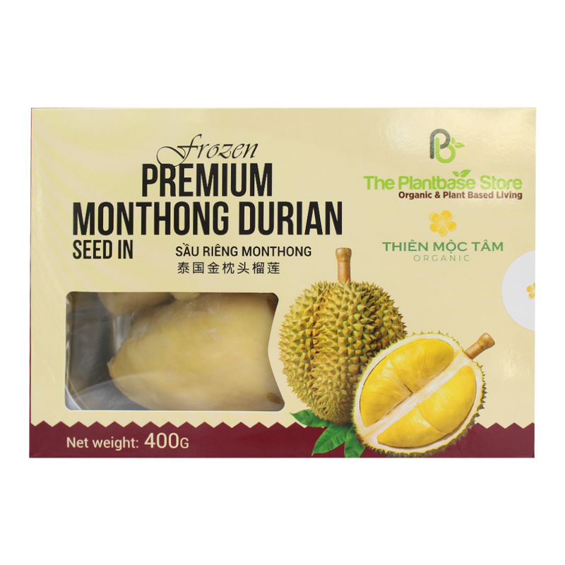 THE PLANTBASE STORE Frozen Premium Monthong Durian Seed In 400G (Froze