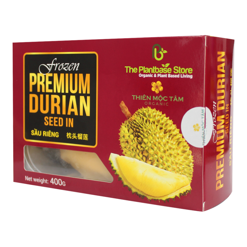 THE PLANTBASE STORE Frozen Premium Durian Seed In 400G (Frozen)