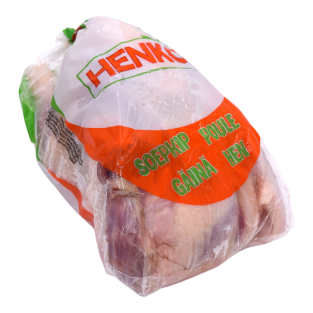 HENKO Whole Light Hen With Neck 1.3kg (Frozen)