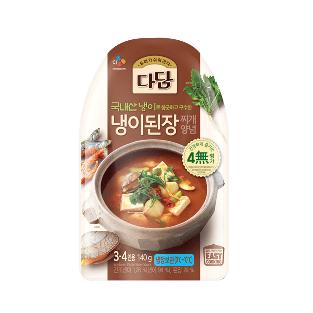 CJ Soybean Paste For Stew Pouch 140g
