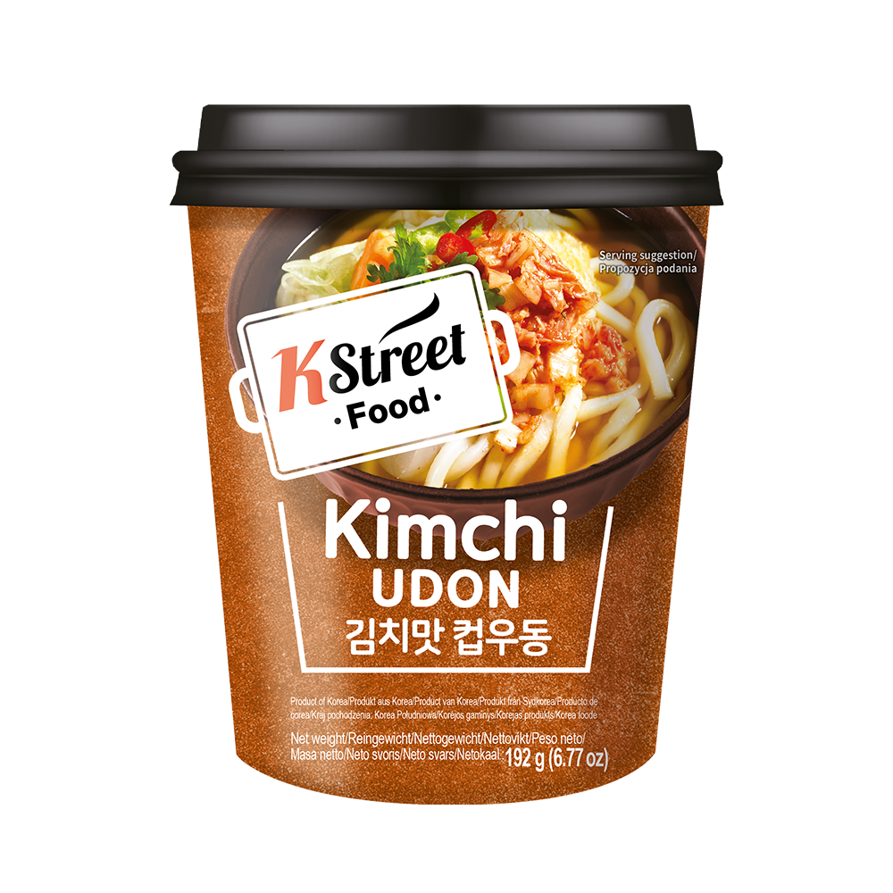 K STREET FOOD Cup Udon Kimchi Flavor 192g
