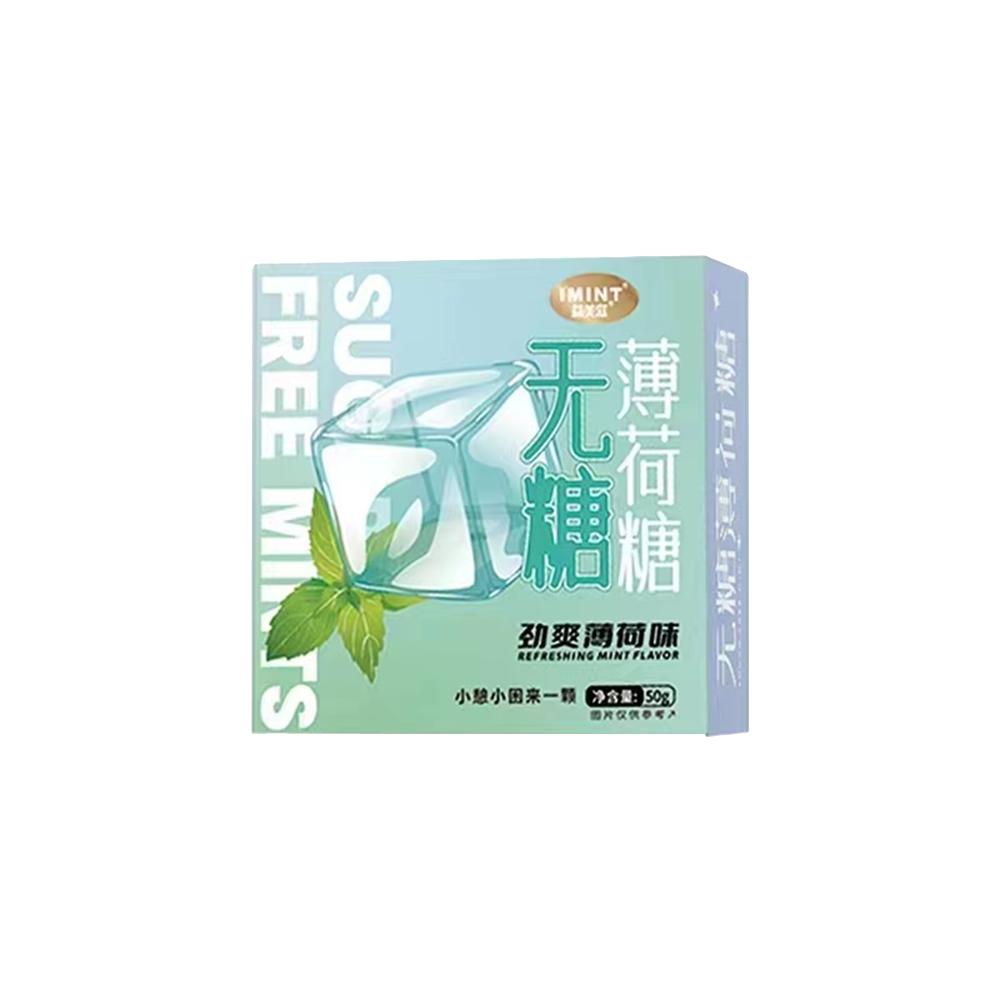 IMINT Sugar Free Candy - Refreshing Mint Flavour 50g