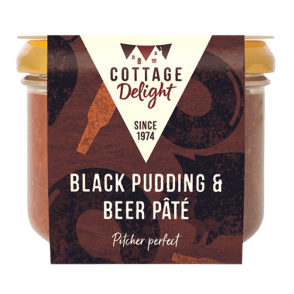 COTTAGE DELIGHT Black Pudding & Beer Pate 180g