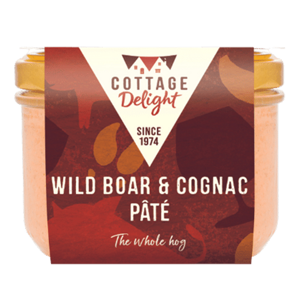 COTTAGE DELIGHT Wild Boar & Cognac Pate 190g