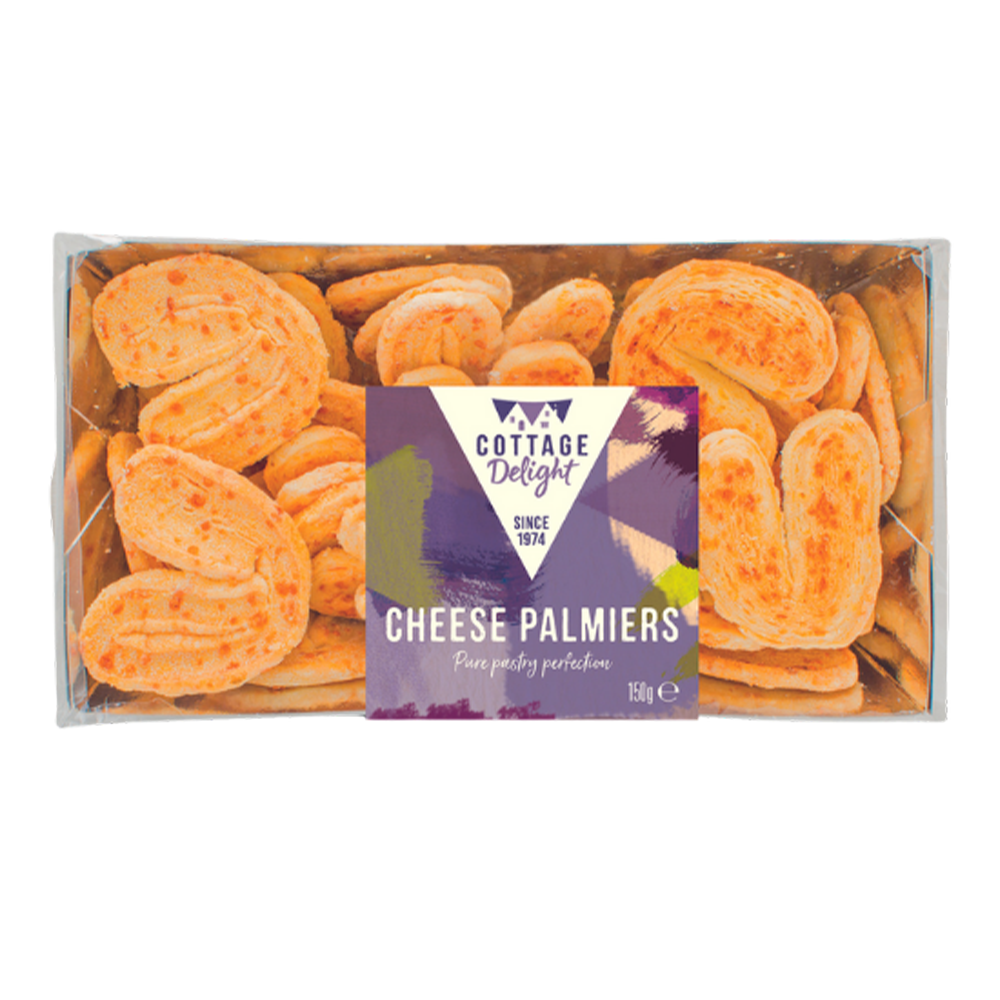 COTTAGE DELIGHT Cheese Palmiers 150g