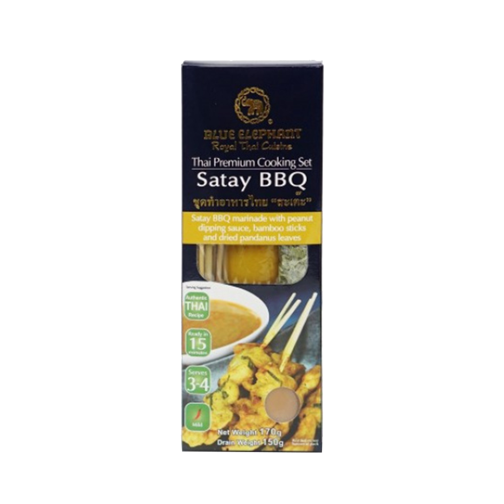 BLUE ELEPHANT Thai Cooking Set Satay BBQ 170g