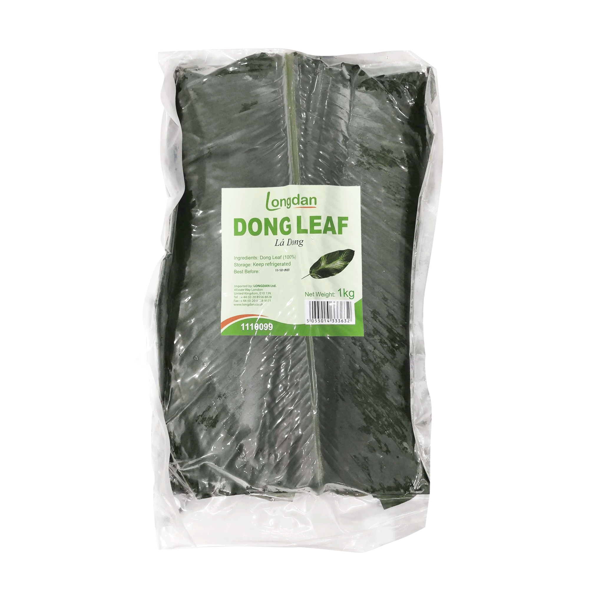 Dong Leaf 1Kg (Frozen)