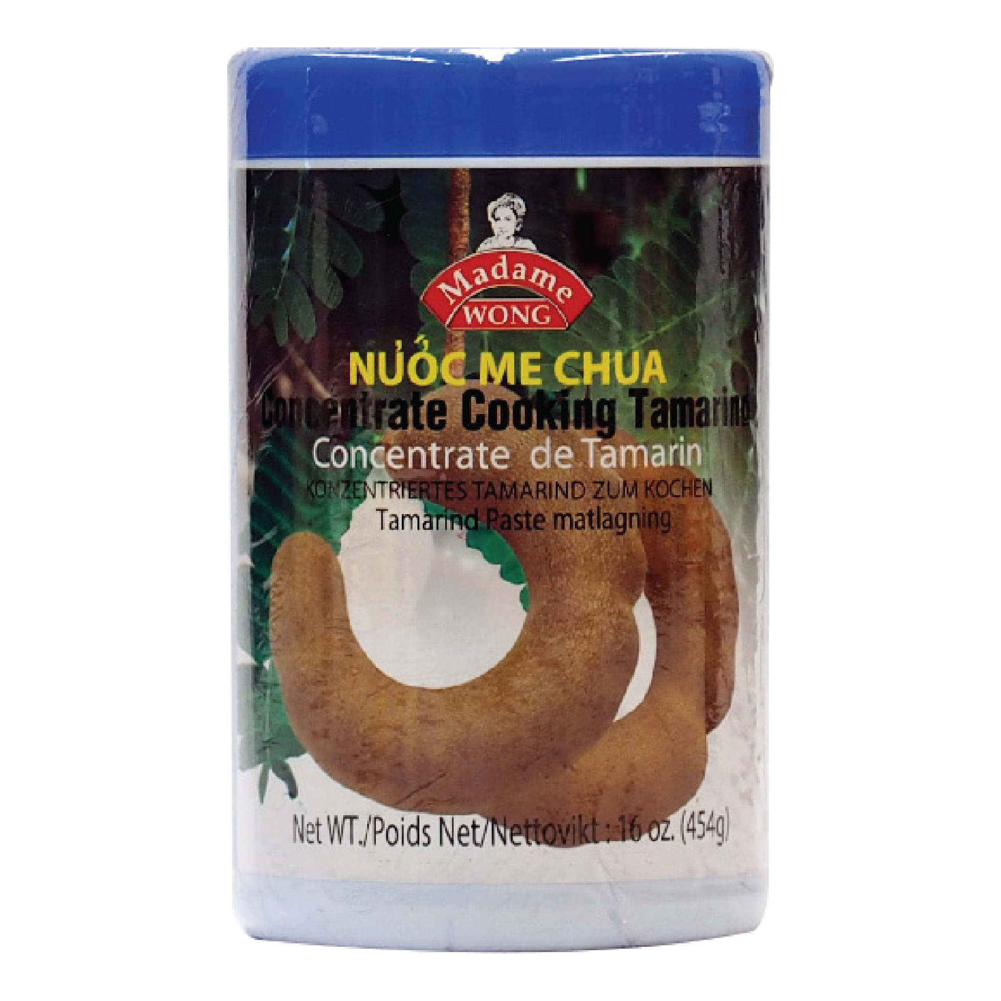 MADAME WONG Concentrate Cooking Tamarind (Can) 454g