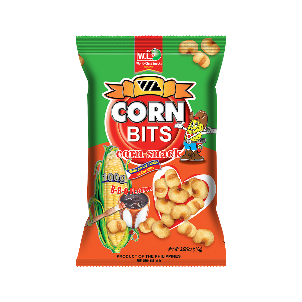 WL Corn Bits Snack BBQ Flavor 100G