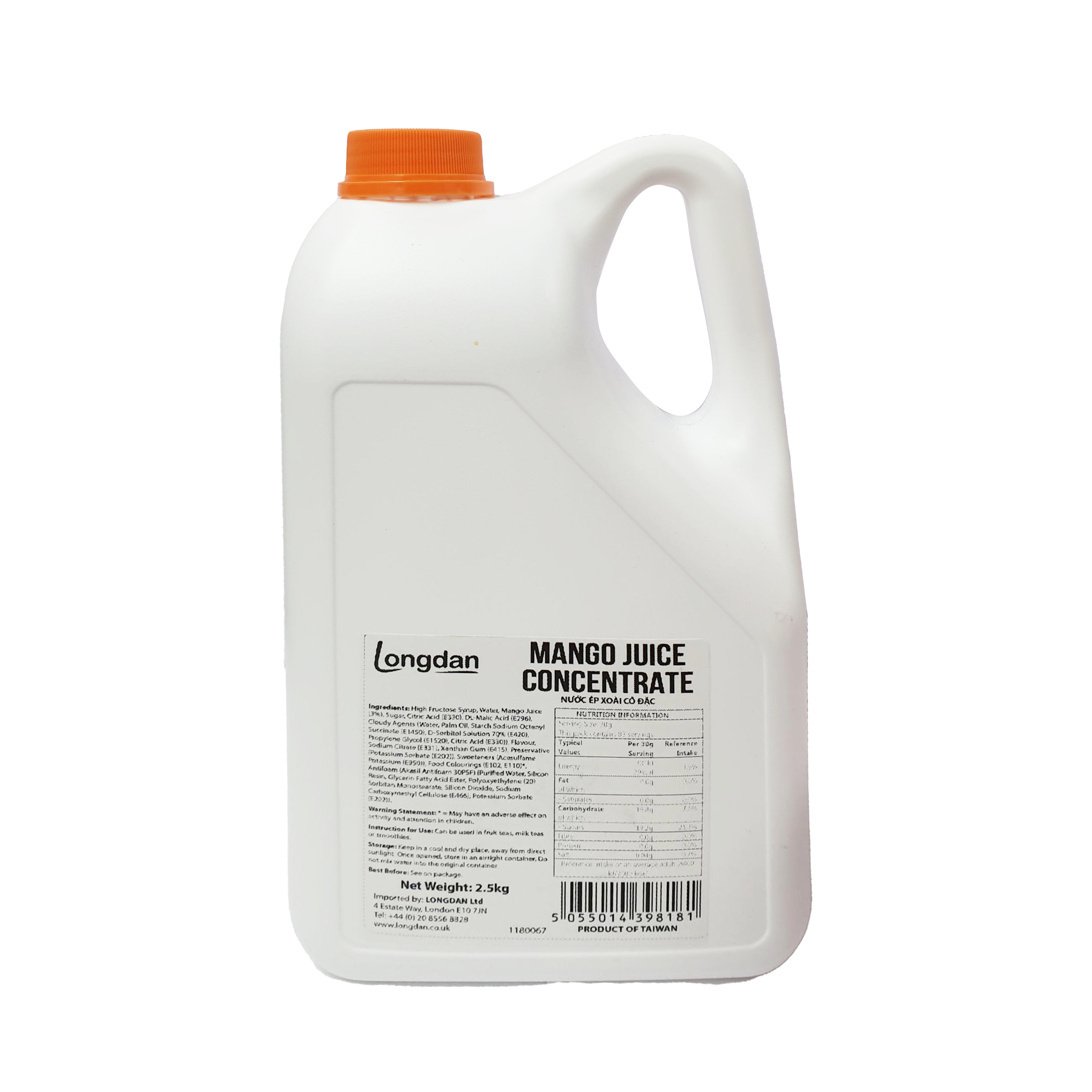 Longdan Mango Juice Conc. 2.5kg