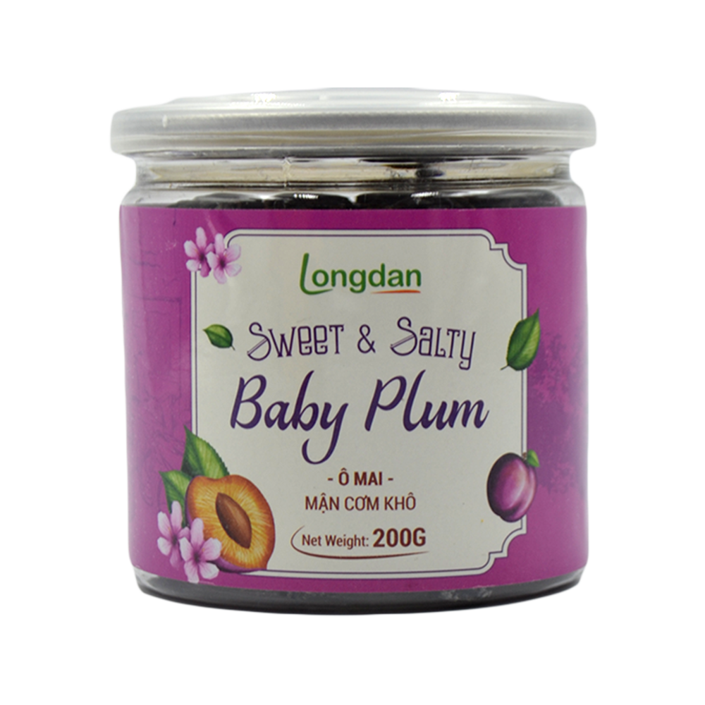 Longdan Sweet & Salty Baby Plum 200g (Case 24)