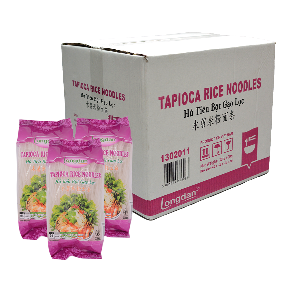 Longdan Tapioca Rice Noodle 400g (Case 30)