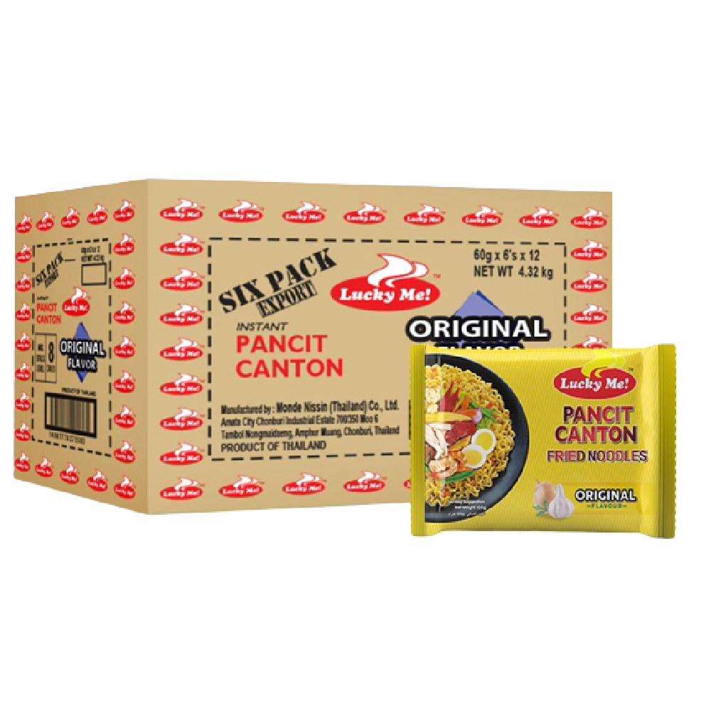 LUCKY ME Pancit Canton - Original 60g (Case 24)