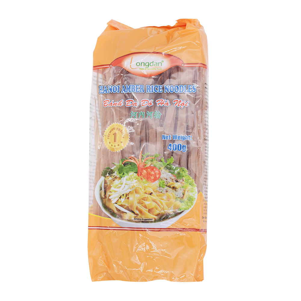 Longdan Hanoi Amber Rice Noodle 400g