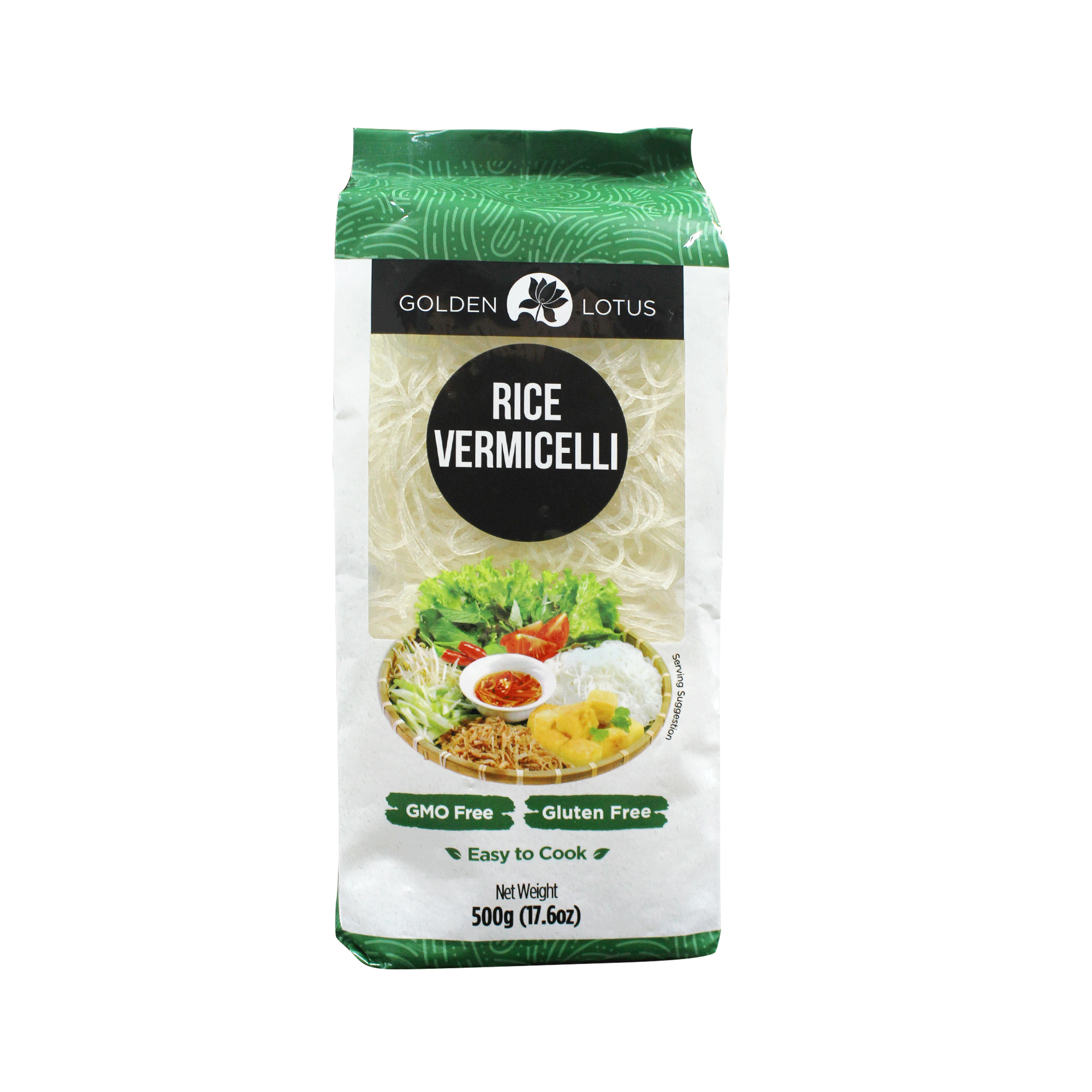 Golden Lotus Rice Vermicelli 1.4mm 500g (Case 20)