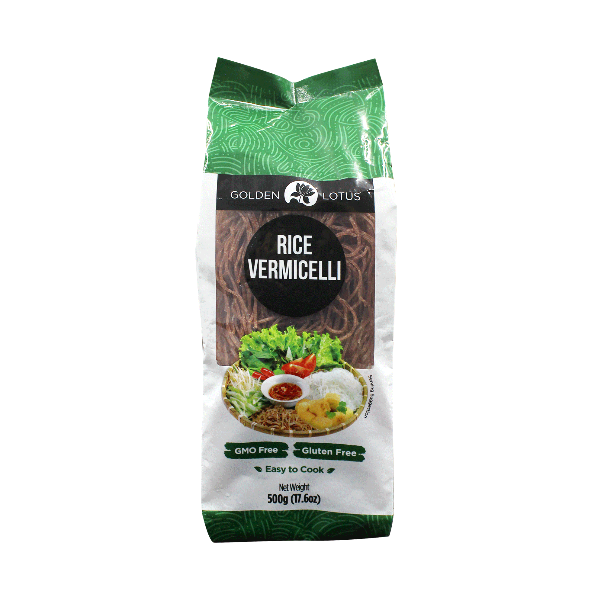 Golden Lotus Brown Rice Vermicelli 1mm 500g (Case 20)