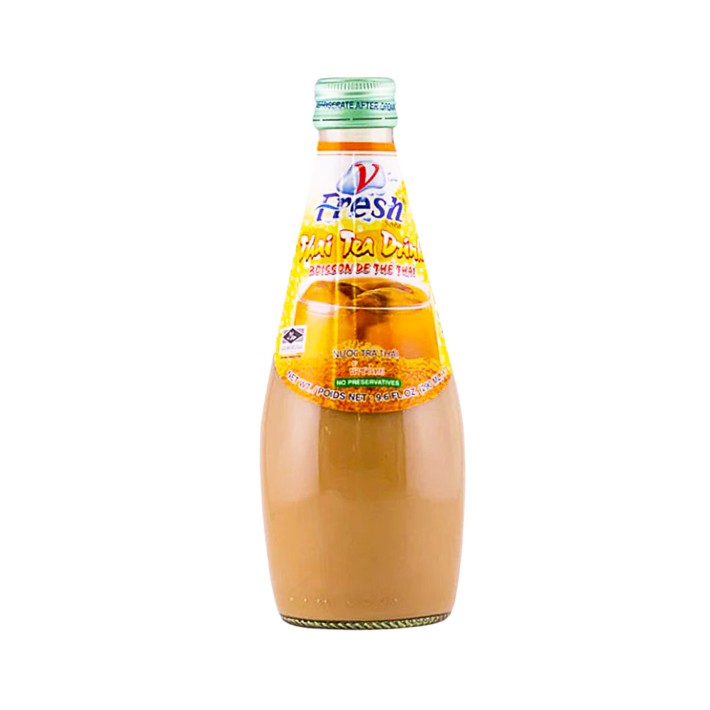 V-FRESH Thai Tea Drink & Basil Seed 290ml