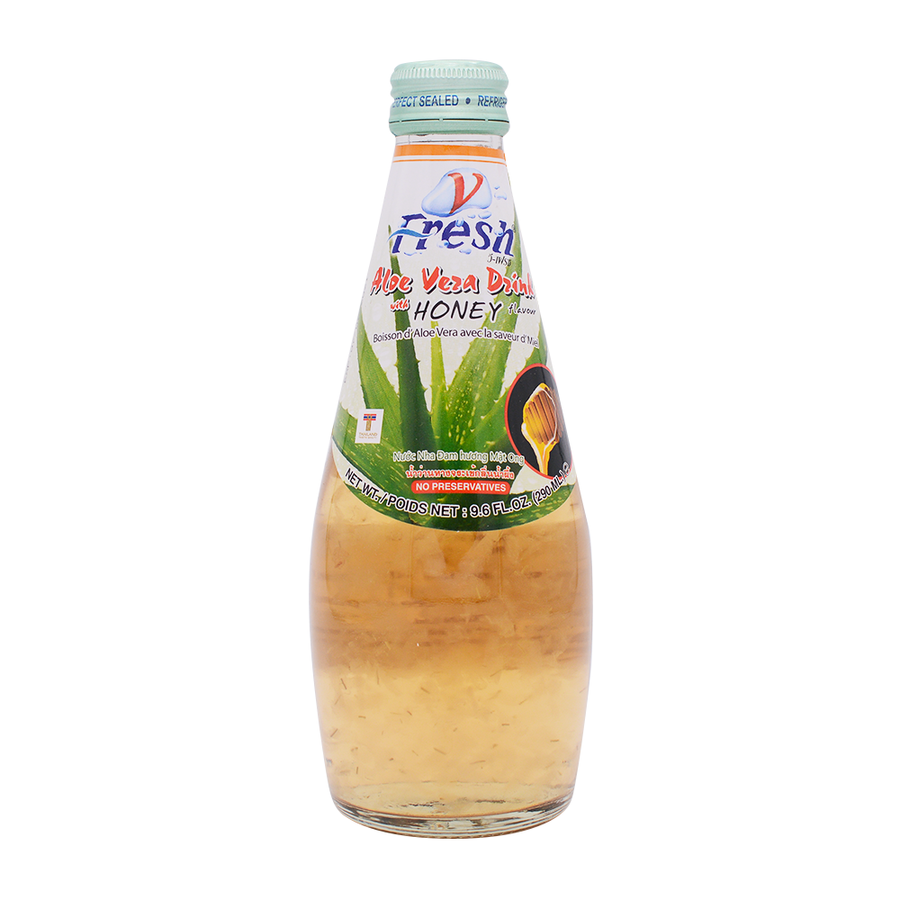 V-Fresh Aloe Vera Drink With Honey Flavour (Bottle) 290ml