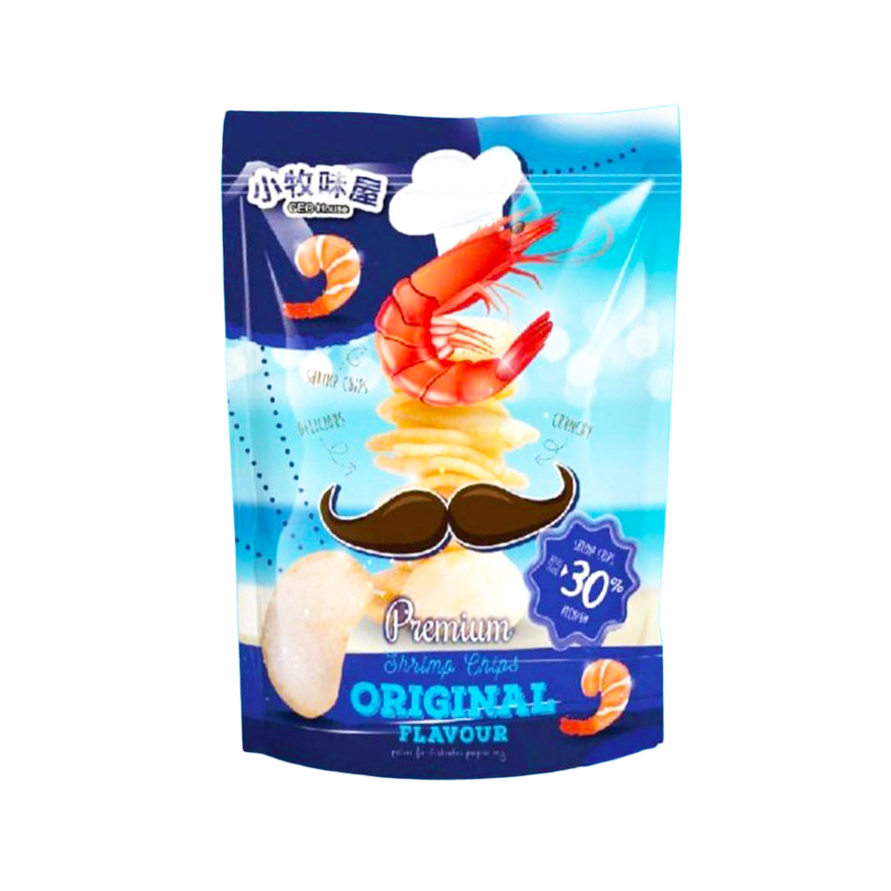 CEO Shrimp Chips Original Flavour 50g