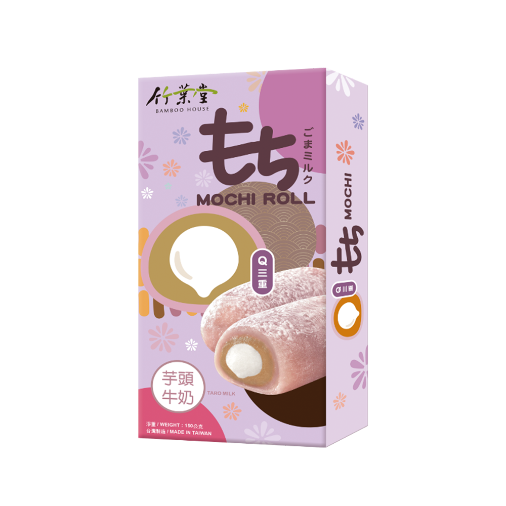 Bamboo House Mochi-Taro, Milk Mochi Roll 150g