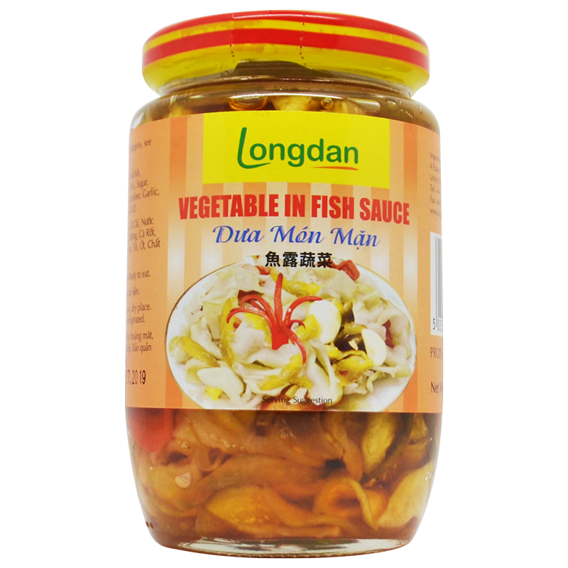 Longdan Vegetable In Fish Sauce 430g (Case 12)