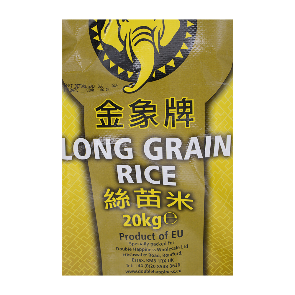 Golden Elephant Long Grain Rice 20kg