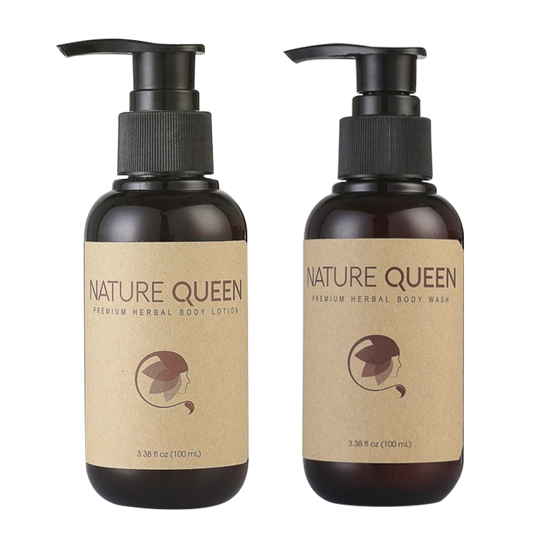 Nature Queen Body Lotion & Body Wash 100ml