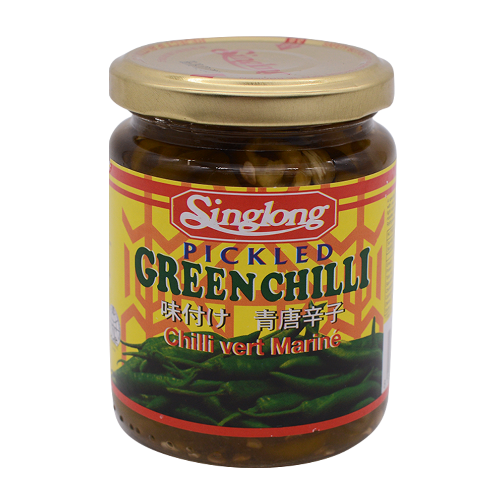 Sing Long Pickled Green Chilli 200g