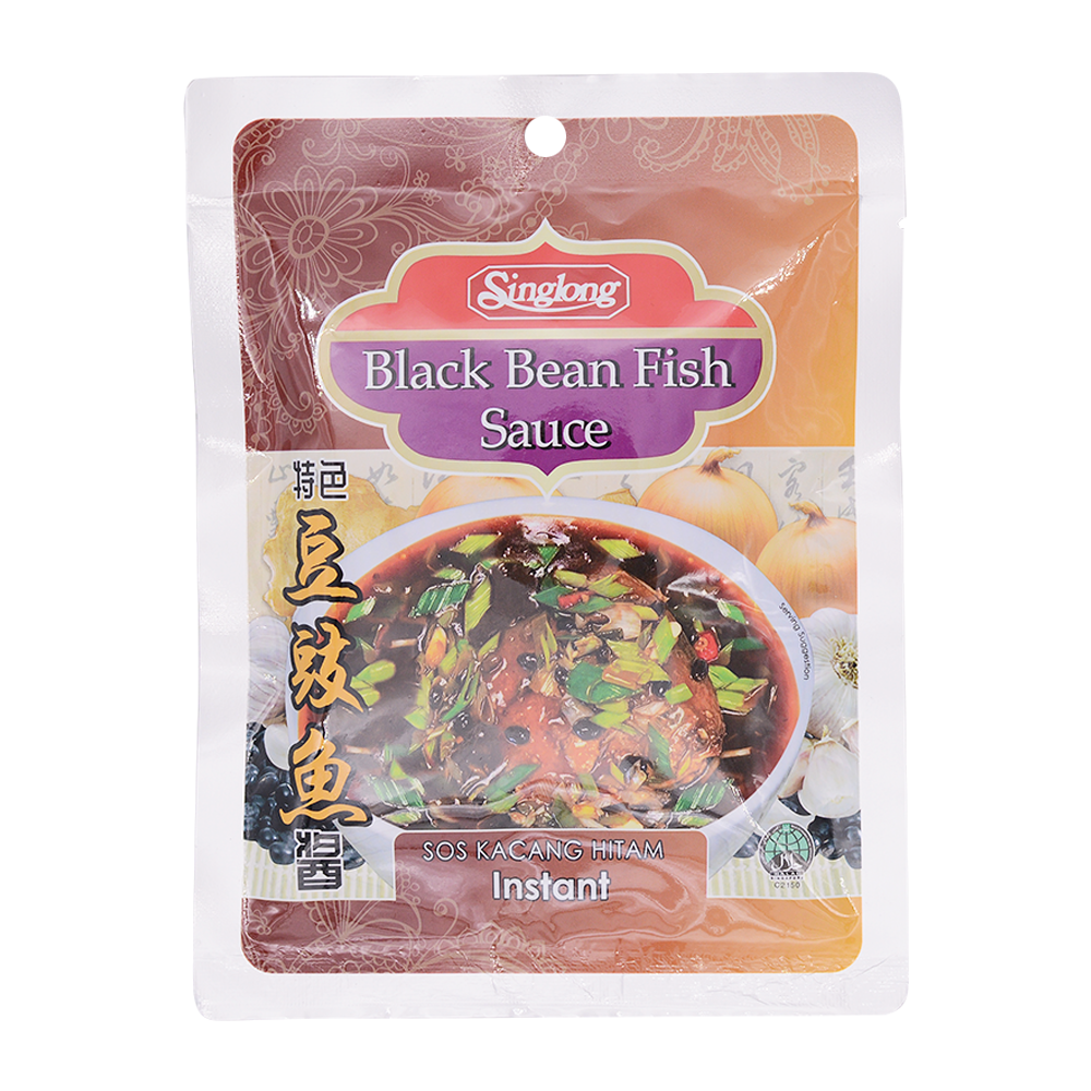 SING LONG Black Bean Fish Sauce 120g