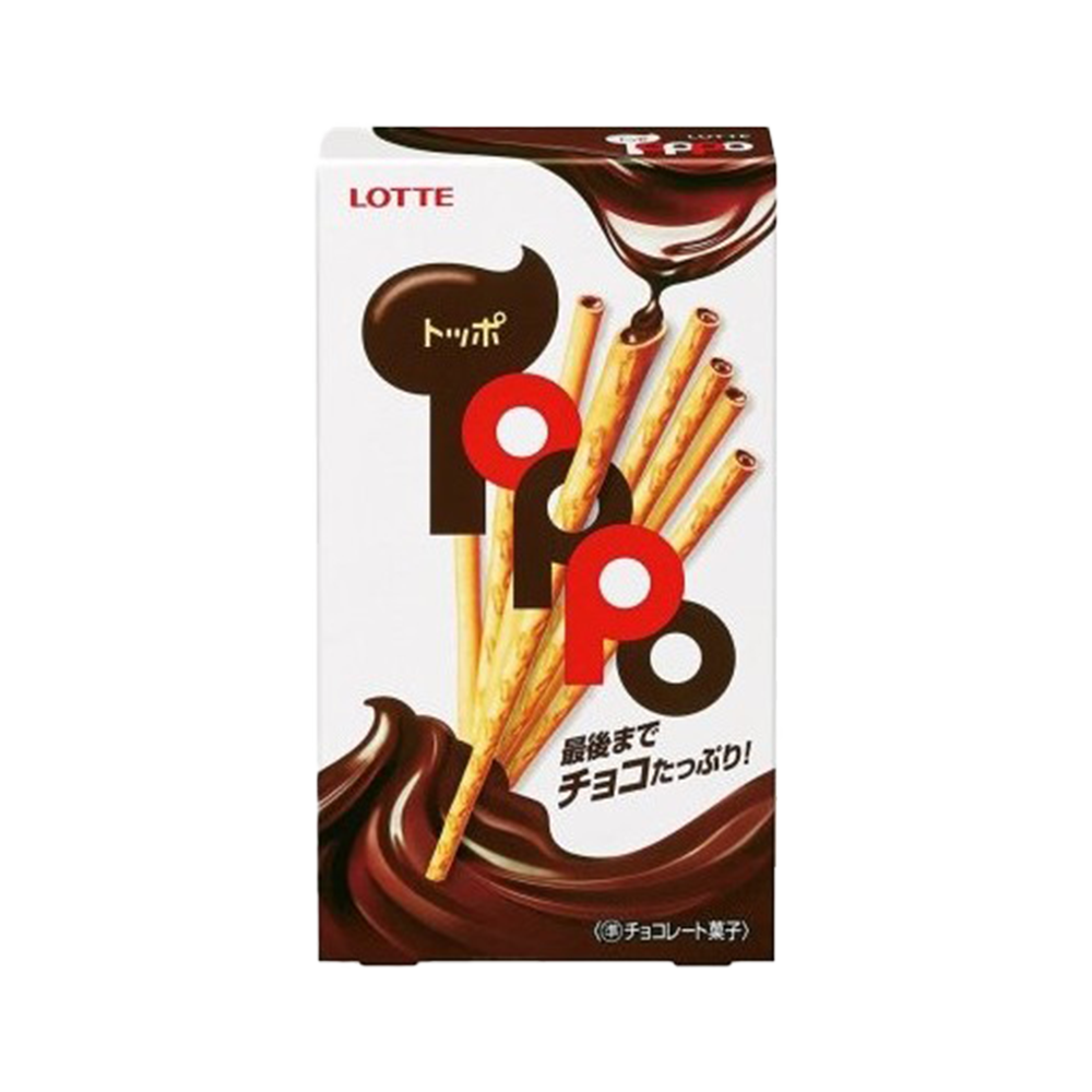LOTTE Toppo Vanilla Chocolate 40g