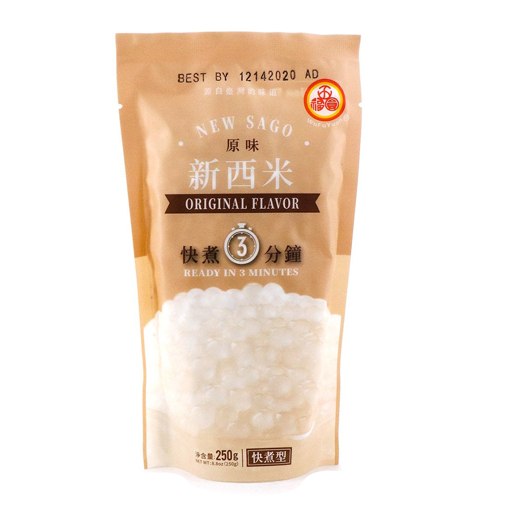 WU FU YUAN New Sago - Original Flavour 250g