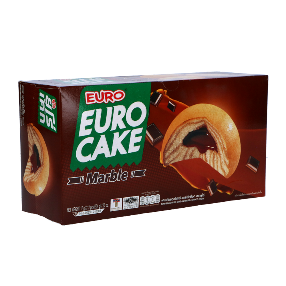 Euro Brand Marble (Cocoa) Cake 17gx12
