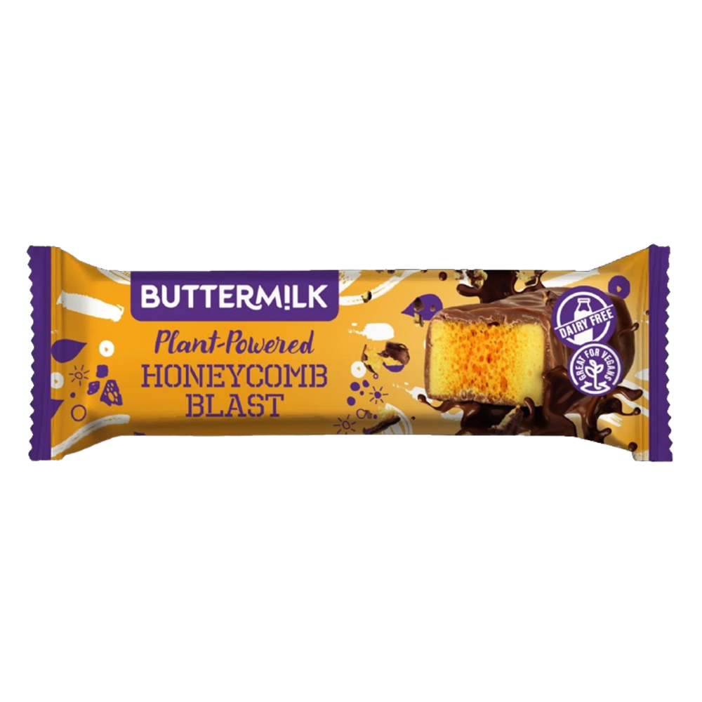 BUTTERMILK Plant Powered Honeycomb Blast Choccy Snack 45g