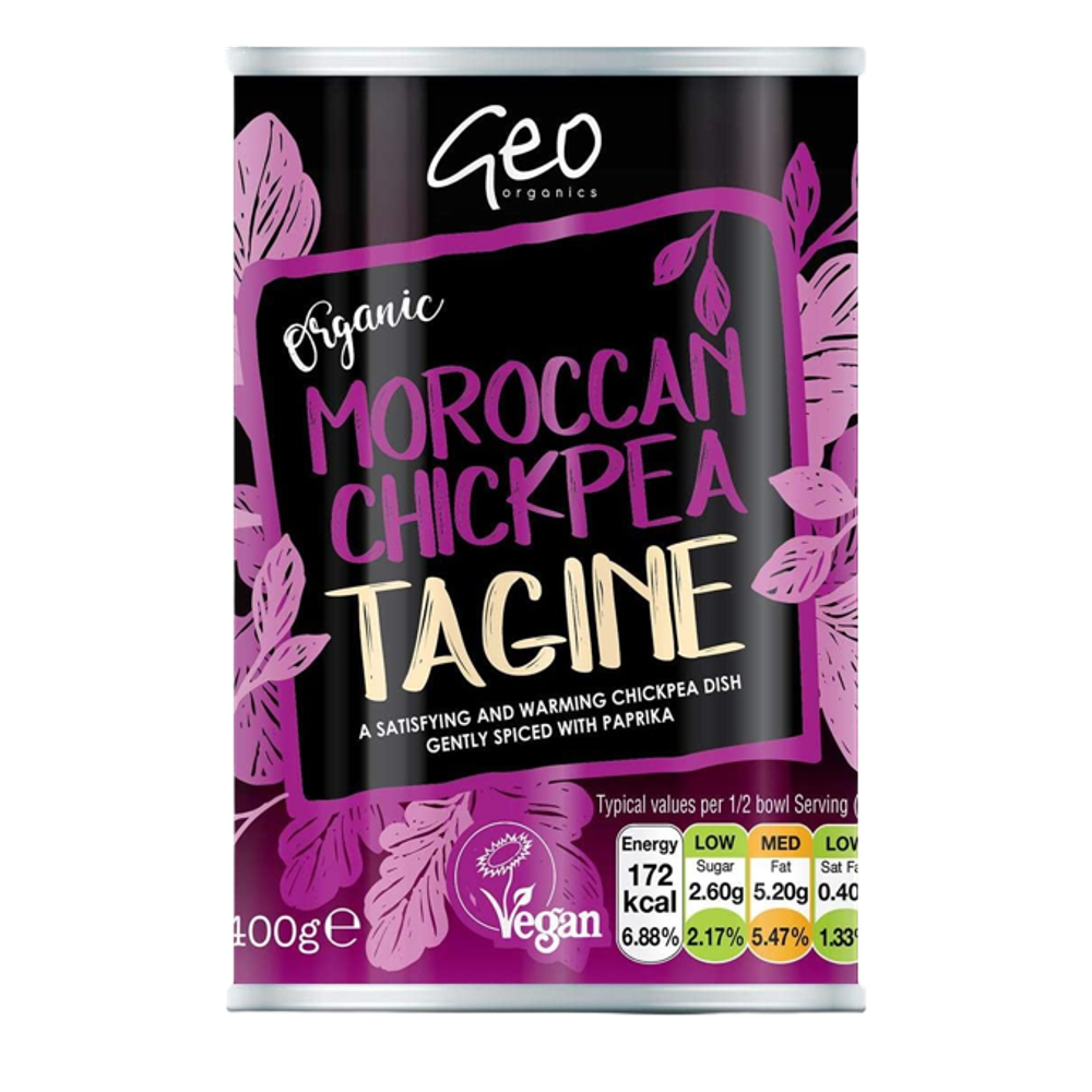 GEO ORGANICS Moroccan Chickpea Tagine 400g