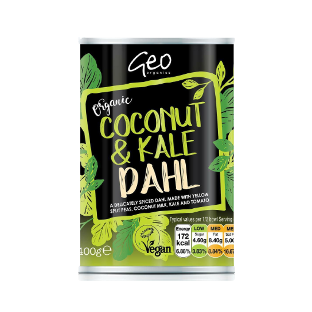 GEO ORGANICS Coconut & Kale 400g
