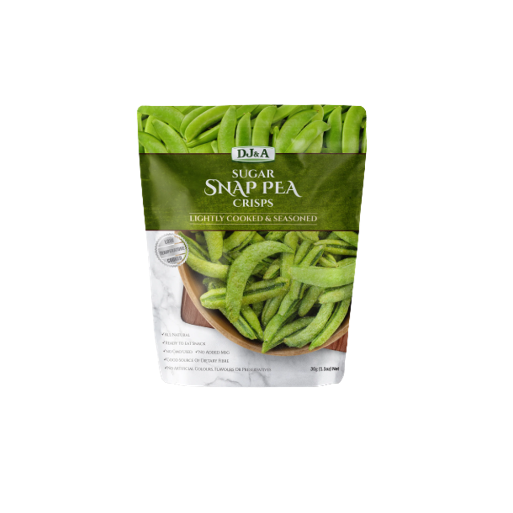 DJ & A Crisps Sugar Snap Pea 30g