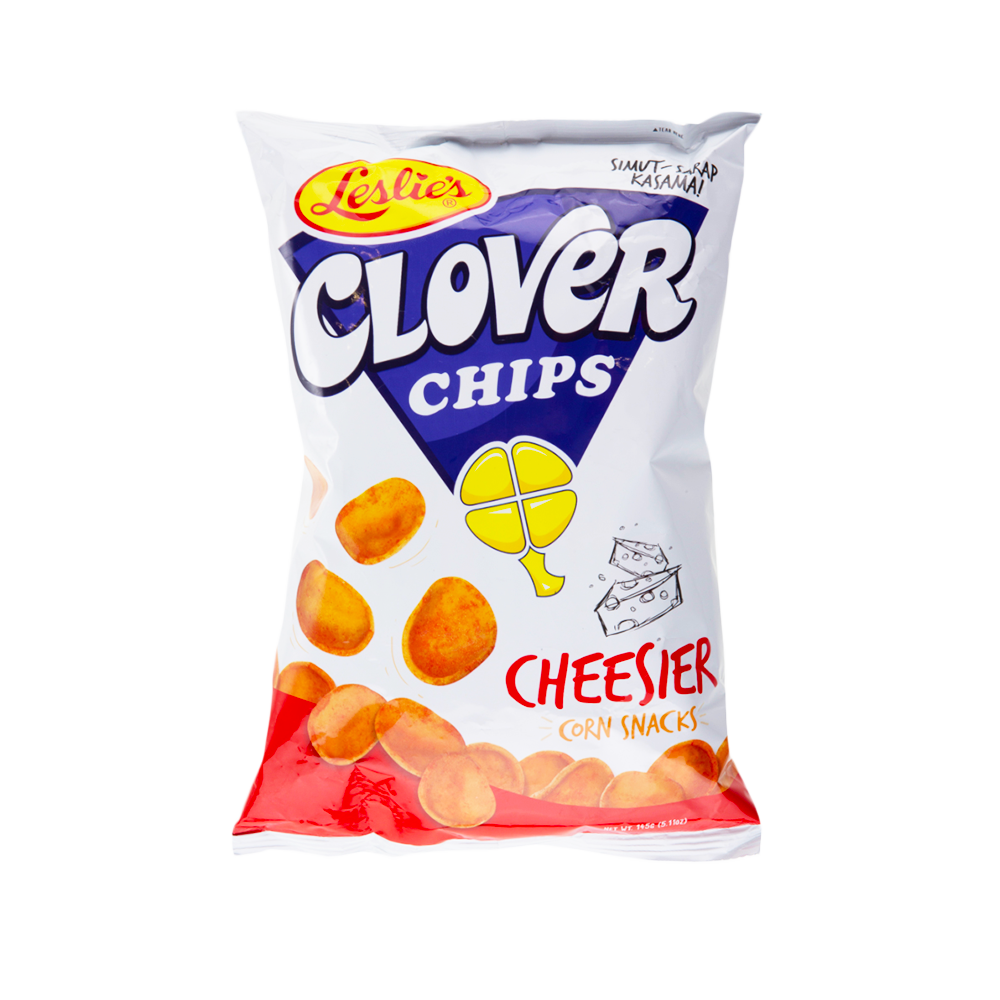 LESLIE'S Clover Chips - Cheese Flavour 85g
