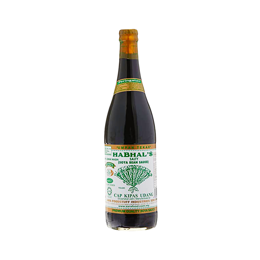 HABHAL'S Kicap Masin - SALTY Soy Sauce 645ml