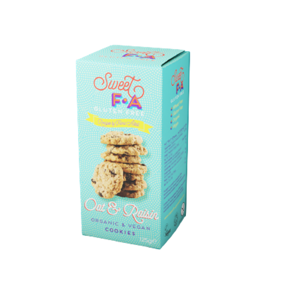 ISLAND BAKERY ORGANICS Oat & Raisin Cookies 125g