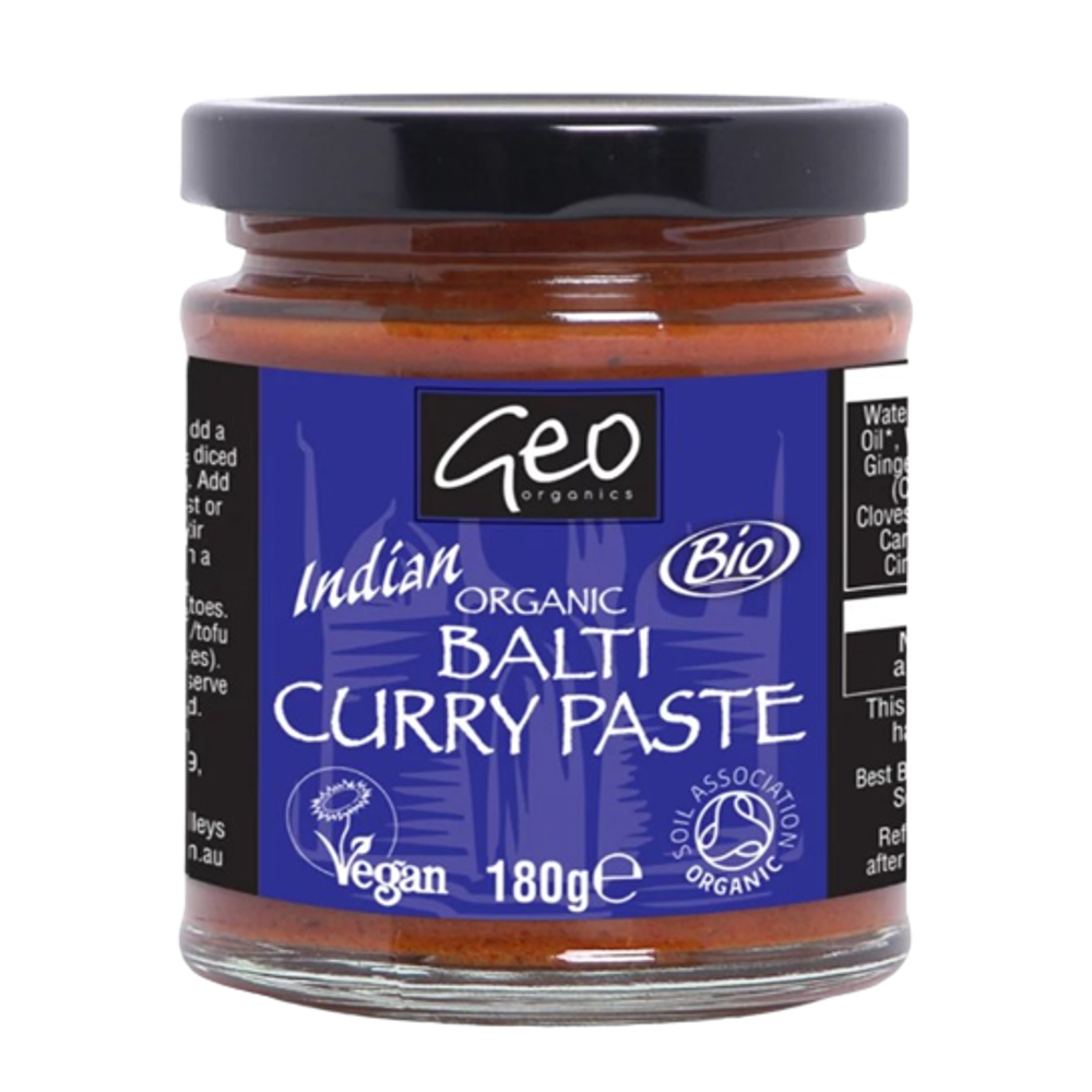 GEO ORGANICS Balti Paste 180g
