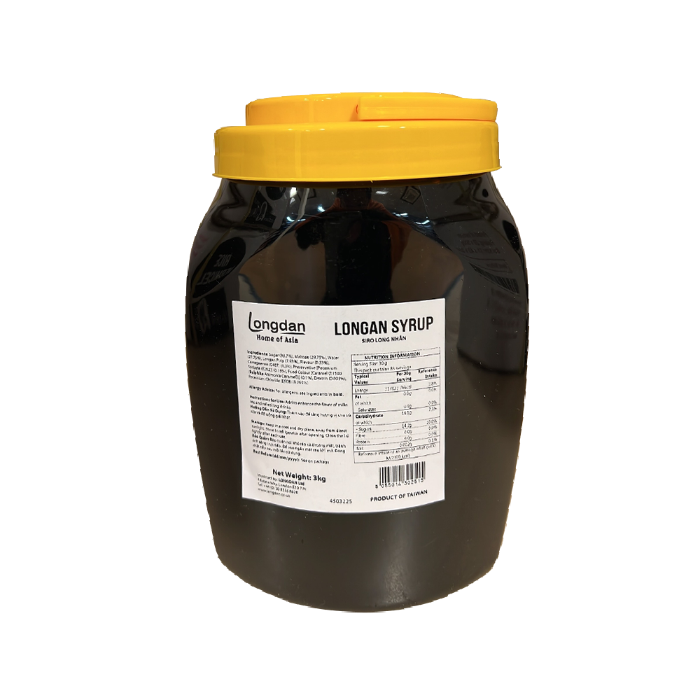 Longdan Longan Syrup 3kg/btl (Case 6)