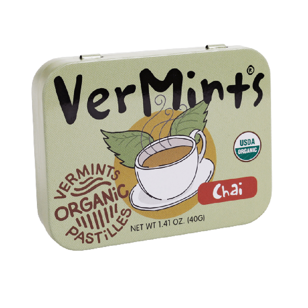 VERMINTS Organic Chai Mints 40g