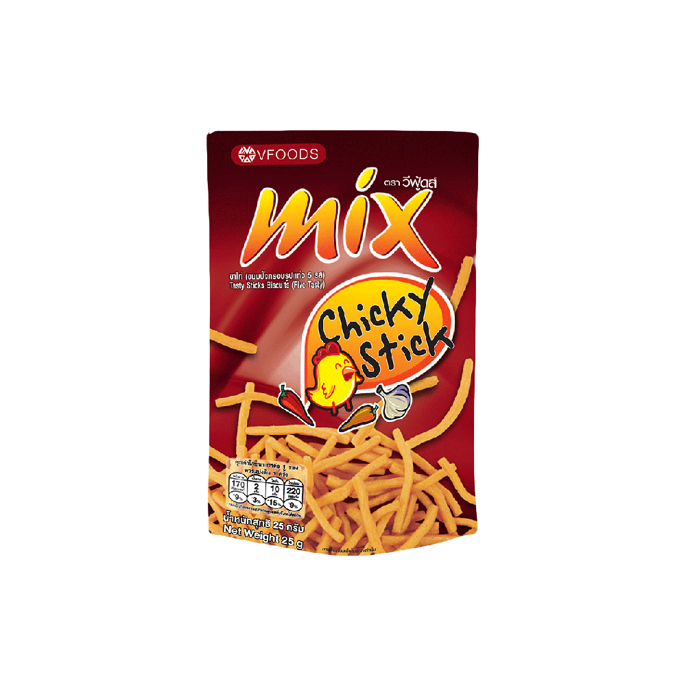 MIX Biscuit Sticks - Chicky Stick (Five Tasty) 25g (Case 144)