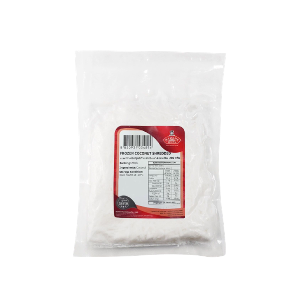 MADAME WONG Frozen Coconut Strip 200g (Frozen)