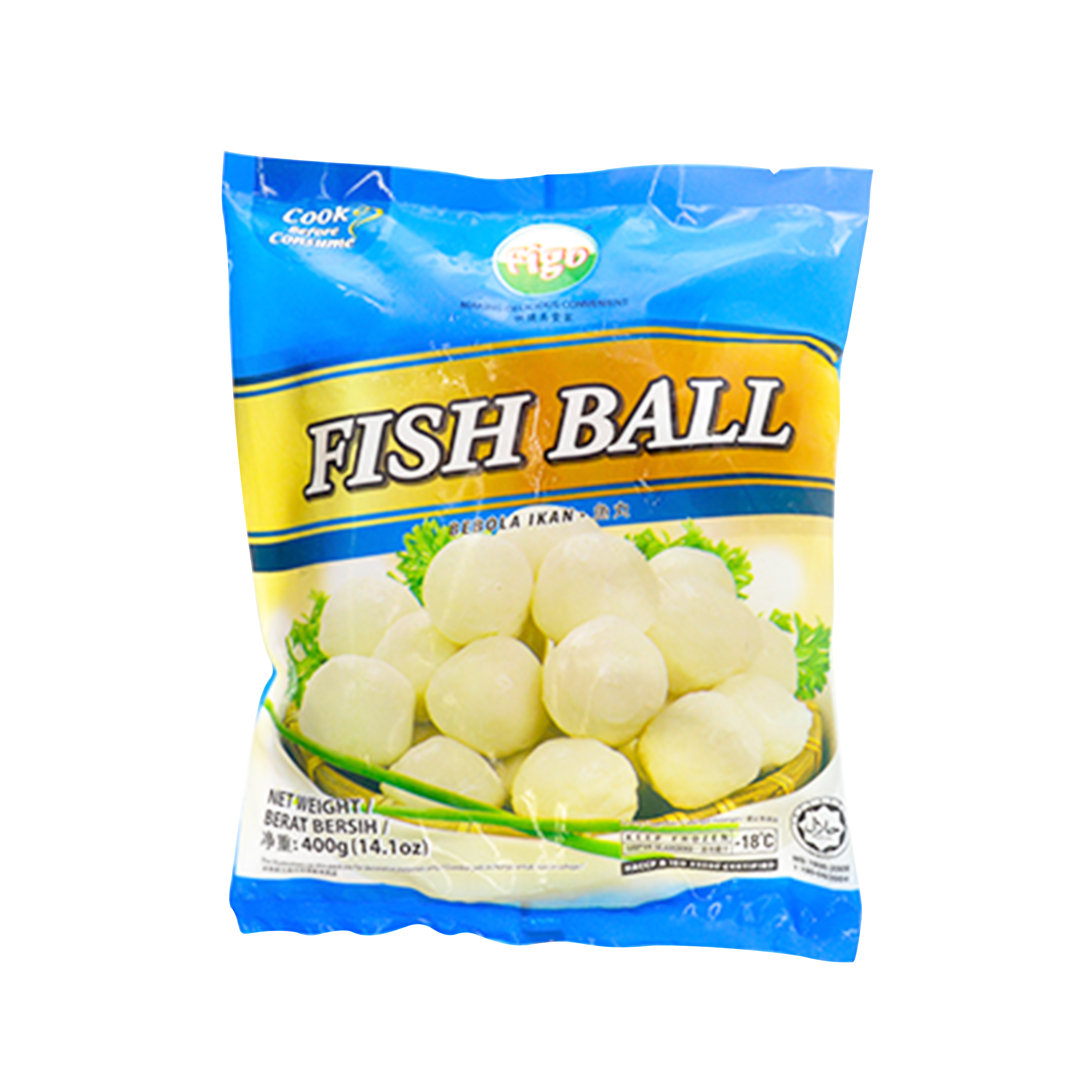 FIGO Fish Ball (S) 400g (Frozen)