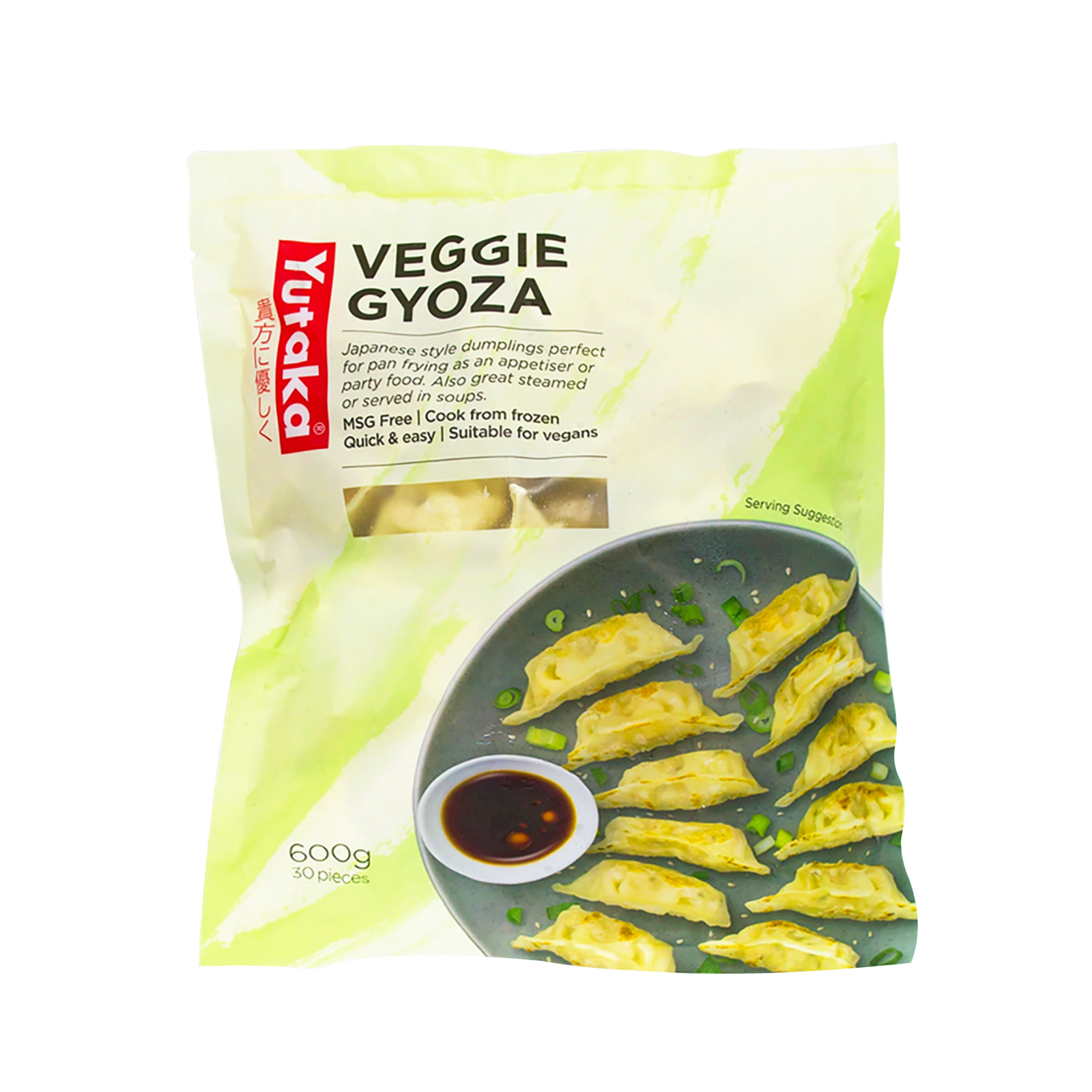 YUTAKA Vegetable Gyoza (30pcs) 600g (Frozen)